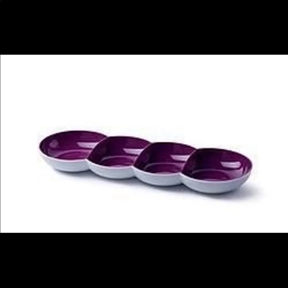 Tupperware | Dining | Tupperware Allegra 4 Peas Serving Tray Platter ...